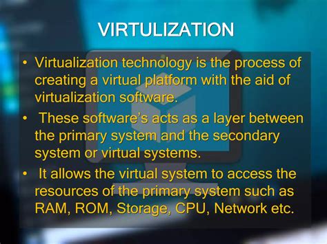 what is virtualization and its types and techniques what is hypervisor