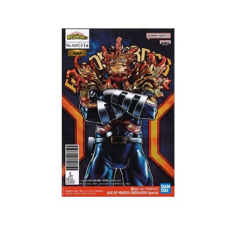 Gifts Greetings Banpresto My Hero Academia Age Of Heroes Endeavor Special