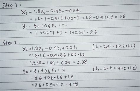 [solved] 1 [20 Marks] Compute Two Euler Steps Of Size H 0 2 For