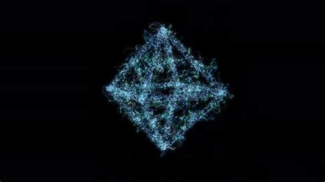 Sci Fi Abstract Object Animation Geometric Object Animation Loop
