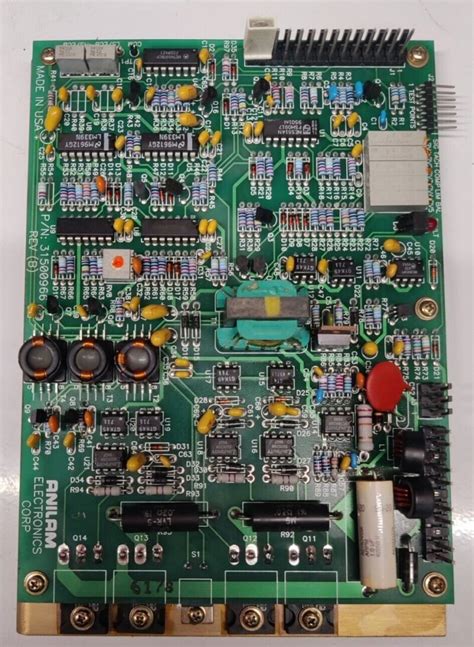 Anilam 1100 Cnc Milling Machine Servo Driver Part 31500966 Rev B Uptime Machines