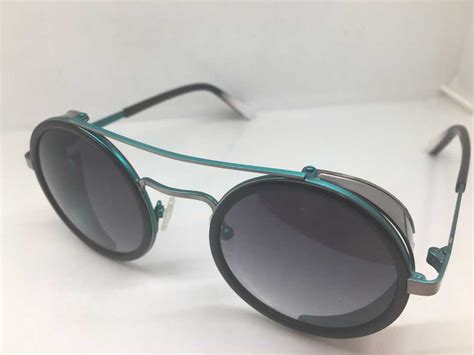 Vintage Vintage Safety With Side Shields Round Sungla Gem