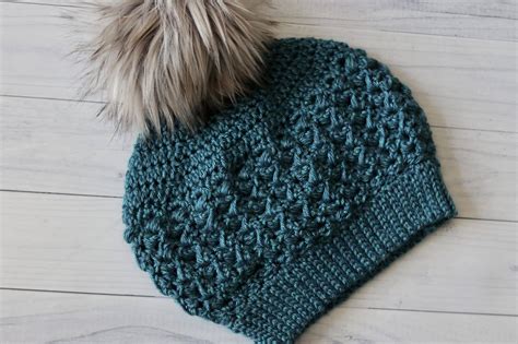 Little Rock Slouch Hat Crochet Pattern Rich Textures Crochet