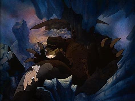 Sharptooth Wakes Up And Sees Cera The Land Before Time Sullivan