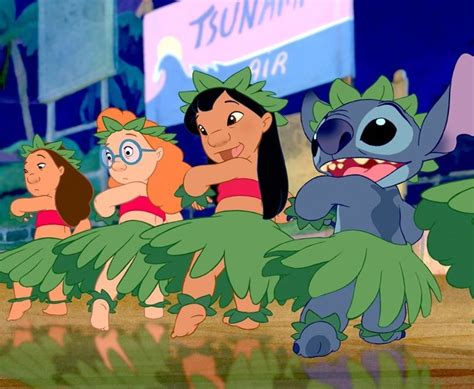 Lilo And Stitch In Hula Class Lilo And Stitch 2002 Disney Animated