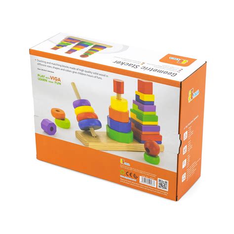 Discover And Create With Geometric Stacker Kinderlife
