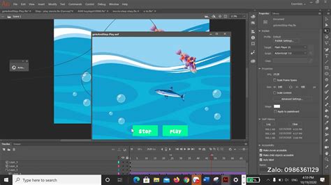 Action Gotoandstop In Animatecc Youtube