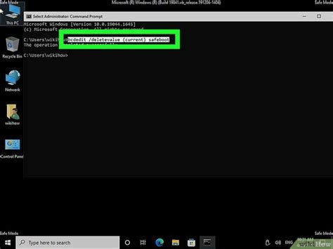 How To Start Windows In Safe Mode Using The Command Prompt