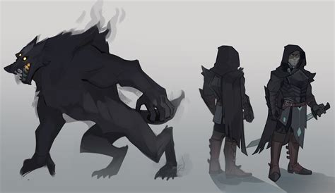 The Wolf Assassin By Eggqqe Sheezyart