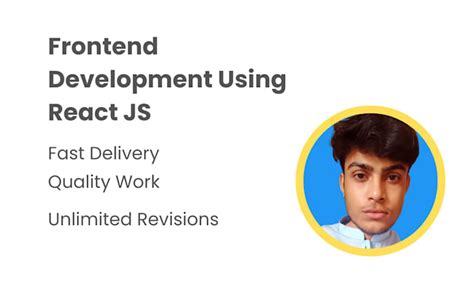 do frontend web development using react and tailwind css by shahzeb designs fiverr