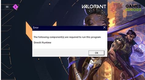 Directx Runtime Valorant Error How To Fix It Easily