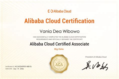 Bigdata Acabigdata Prakerja Alibabacloud Dataanalytics Techlearning Vania Dea Wibowo
