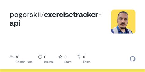 Github Pogorskiiexercisetracker Api