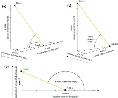 Segment Angle Conventions For The Shank Green Arrow With The Origin