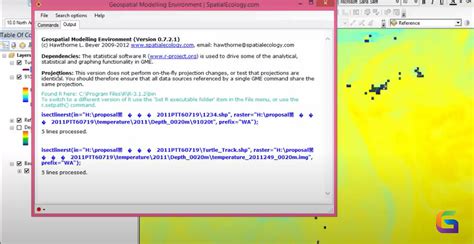 Geospatial Modelling Environment For Beginners