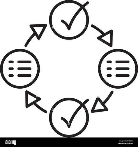 Project Management Planning Vector Icon Illustration Stock Vector Image