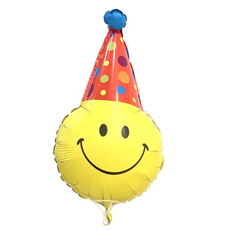 고깔 스마일 풍선 미니 은박 생일파티 두돌 100일 유아 셀프생일상 에이블리