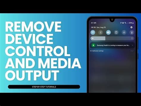 How To Remove Device Control And Media Output In Samsung Phone YouTube