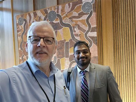 I Had The Pleasure Of Meeting John Blaxland Sfhea Frsn Today And Im