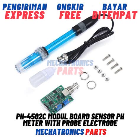Jual PH 4502C Modul Board Sensor PH Meter With Probe Electrode For Arduino Kota Bandung
