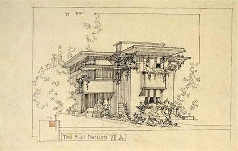 Frank Lloyd Wright Drawings Architecture Drawing Frank Lloyd Wright