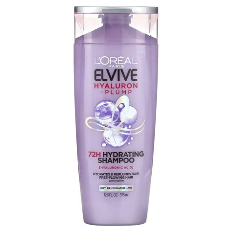 Loréal Elvive Hyaluron Plump 72h Hydrating Shampoo Dry