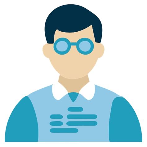 Premium Vector Software Developer Icon Icon Colored Shapes