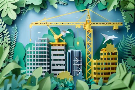 premium photo businessman and construction technological innovation