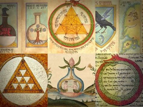 Символы стихий огонь земля воздух вода ТАЙНОЕ в 2025 г Символы Винтажные плакаты