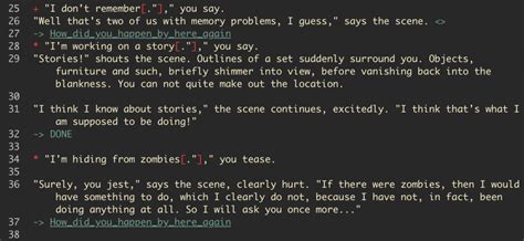 Chapter 2 Your First Story Creating Playable Stories With Ink And Inky