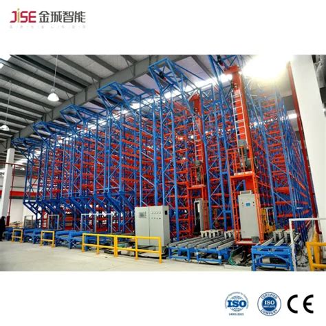 Automated Storage Retrieval System Asrs Racking Four Way Shuttle Rack Heavy Duty Pallet Racking