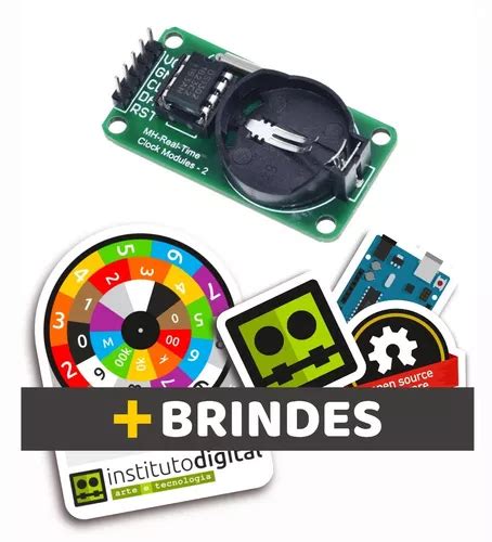 Módulo Rtc Ds1302 Real Time Clock Arduino Pic Mercadolivre