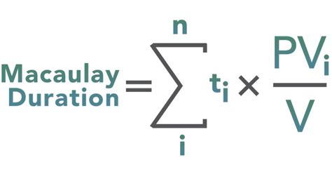 Macaulay Duration Definition And Example Investinganswers