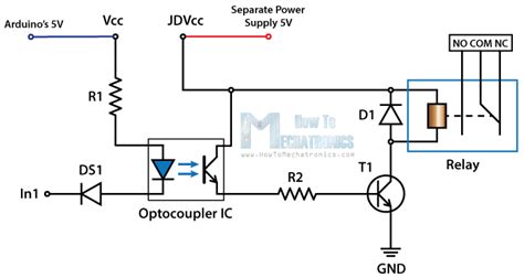 Relay Control Circuit Diagram