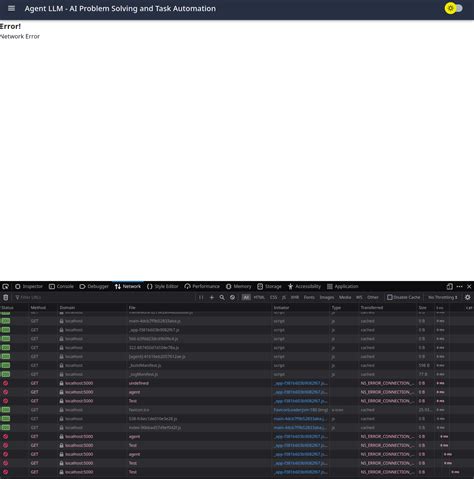 network error when running from docker containers · issue 79 · josh xt