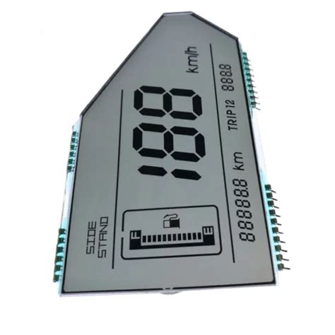 Custom Speedometer Va Lcd Segment Lcd Display For Electronics
