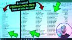 How To Extract All File Names Paths And Sizes From A Folder In Excel Using VBA