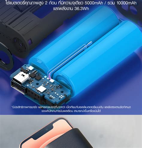ZMI QB818 10000mAh Powerbank PD 30W แบตสำรอง ชาร์จเร็ว 2 พอร์ตชาร์จ USB ...