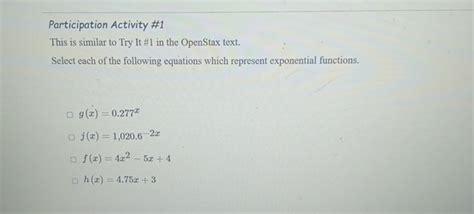 Solved Participation Activity 1this Is Similar To Try It 1