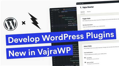New Modern Wordpress Plugin Development Package Using Vajrawp Youtube
