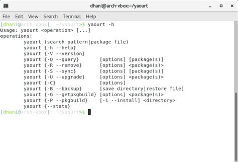 Yaourt Arch Manjaro Dot Site