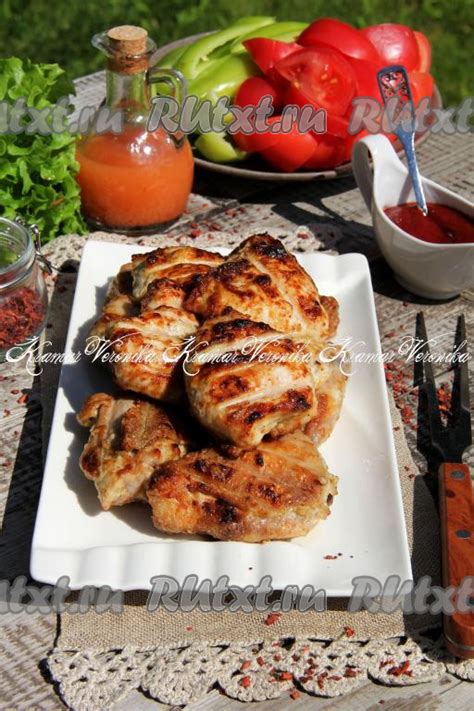 Курица в майонезе на мангале 7 фото в рецепте
