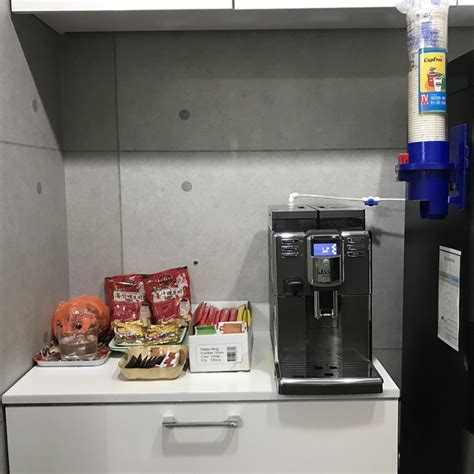 전자동커피머신렌탈 설치사례 사무실커피머신 이태리 가찌아 아니마 Xl 성동구 대신엔에스㈜ 탕비실 설치건 판테온커피 판테온커피