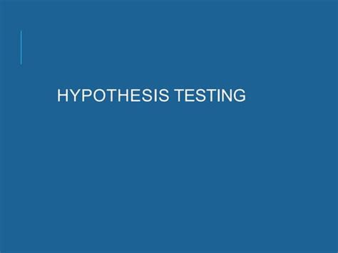 Type I And Type Ii Errors Pptx Genetics Science