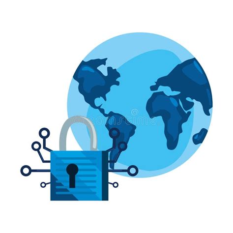 Globe Cybersecurity Icon Stock Illustrations 187 Globe Cybersecurity