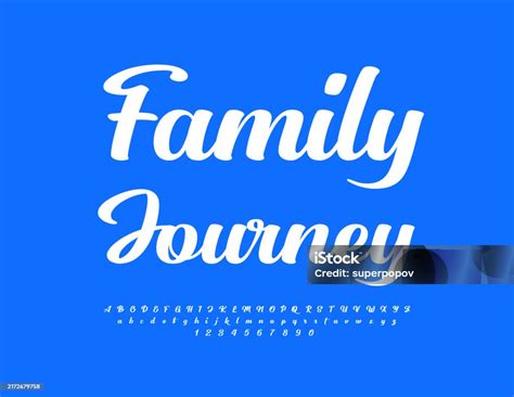 벡터 관광 표시 가족 여행 벽지 붓글씨 알파벳 문자와 숫자 세트 가족에 대한 스톡 벡터 아트 및 기타 이미지 가족 관광 관광 리조트 Istock