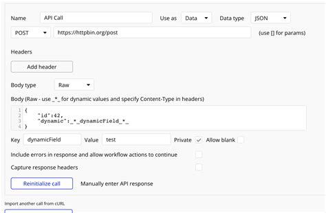 API Body Parameters APIs Bubble Forum
