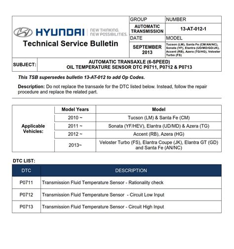 Hyundai At Error Fault Codes Diy And Guides