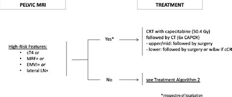 Figure 1 From How We Treat Localized Rectal Cancer—an Institutional Paradigm For Total