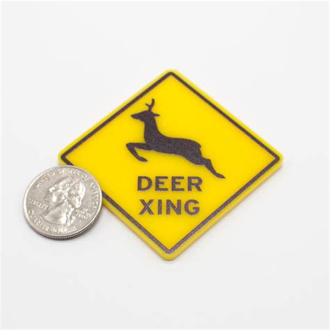 Deer Xing Sign